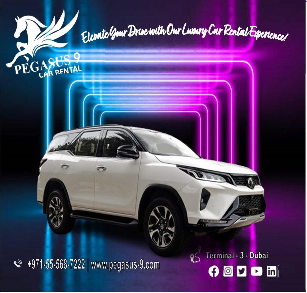 Toyota Fortuner for Rent in Dubai | Hire Fortuner with Prox Cars Toyota ...